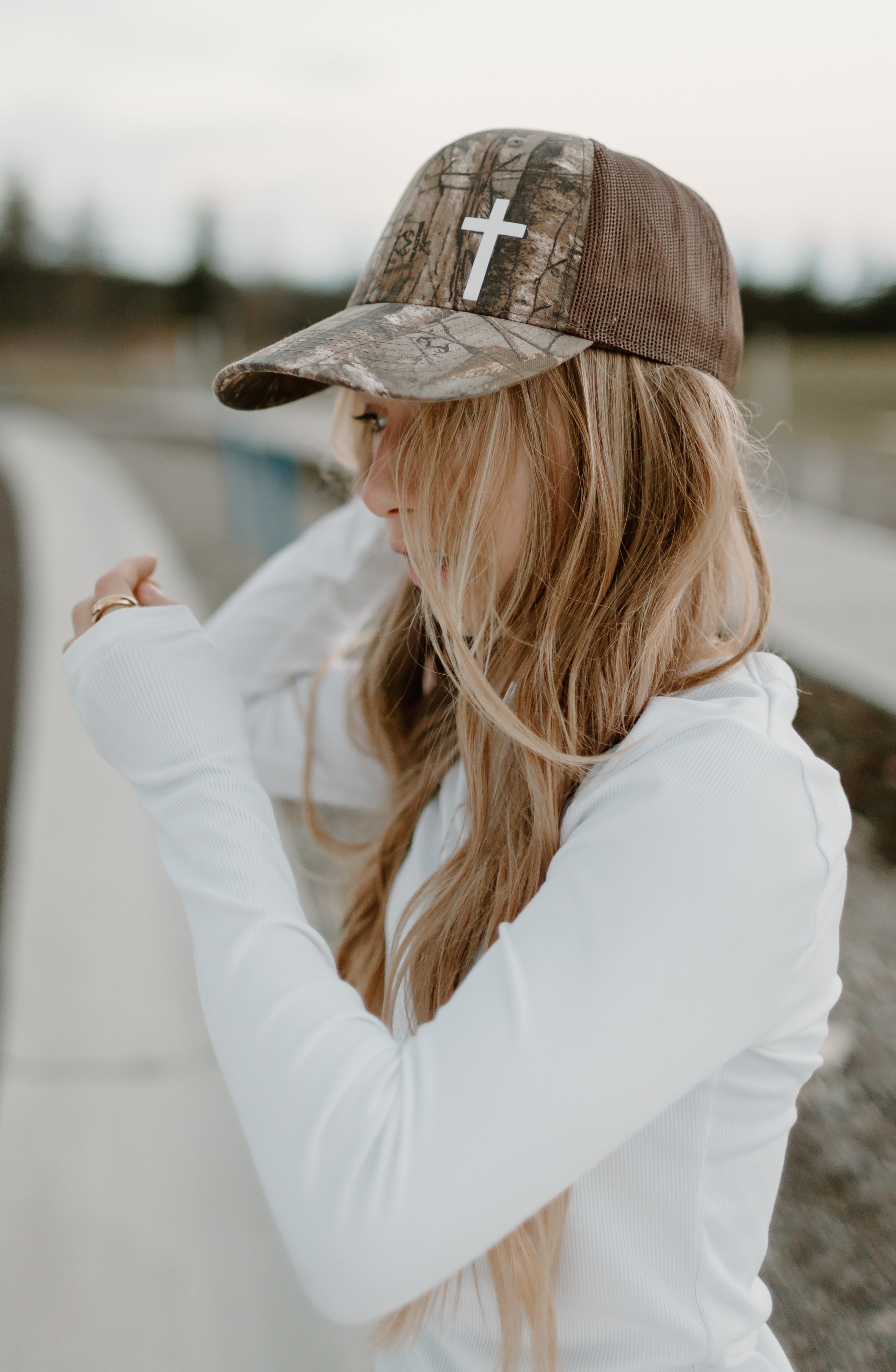 CAMO “Cross Hat” | RAD JESUS COMPANY